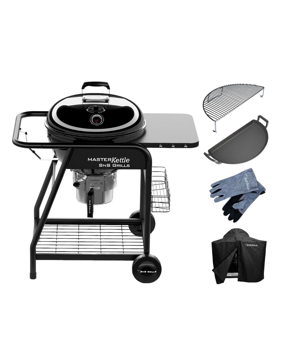 Slow ‘N Sear® MasterKettle Platinum Bundle – Mjaik