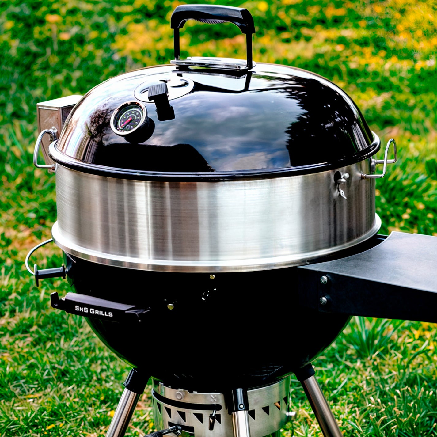 Slow 'N Sear® Kettle Ring Rotisserie Kit | SnS Grills – Mjaik